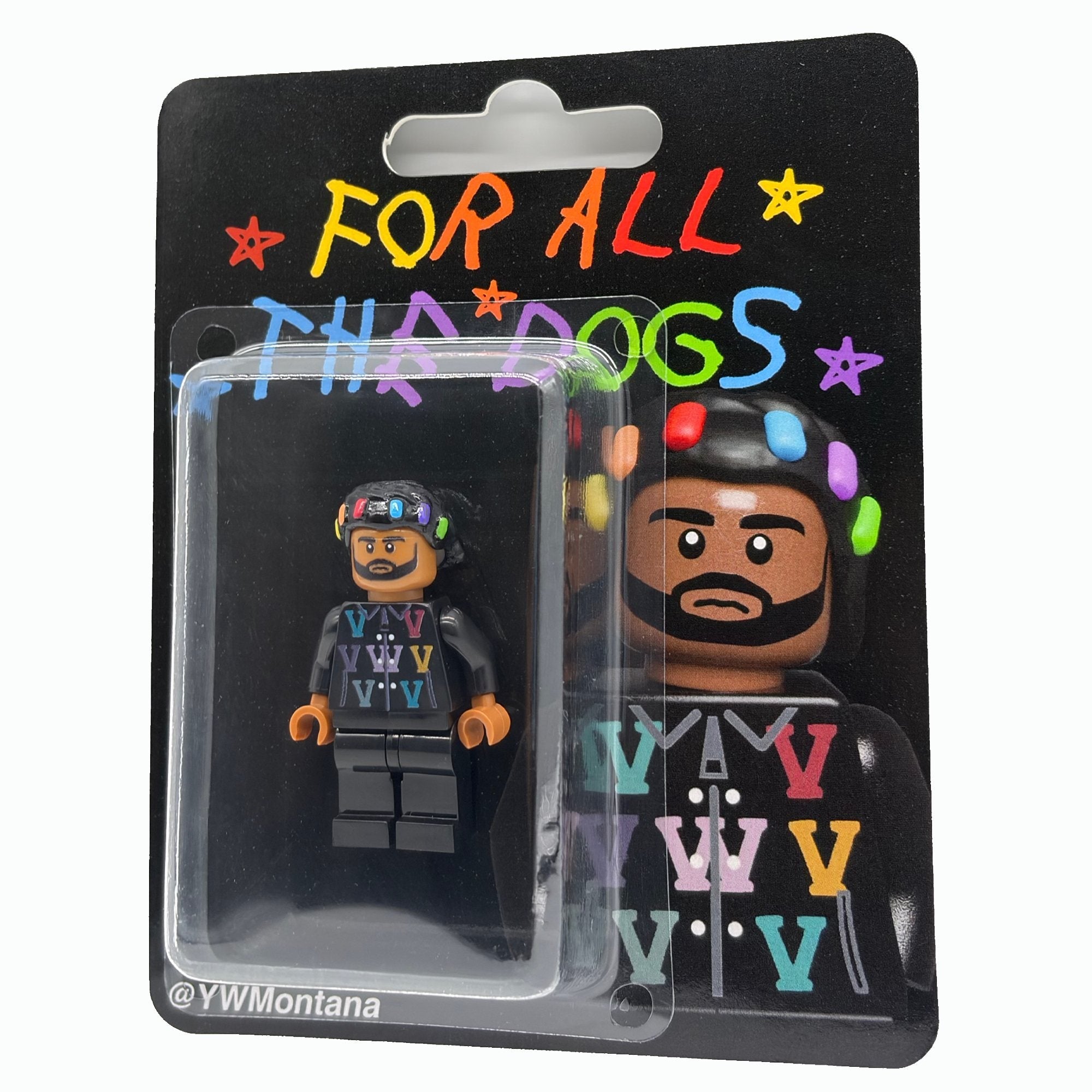 Drake | For All The Dogs–Inspired Custom Mini Brick Figure – HYPEBRICKZ