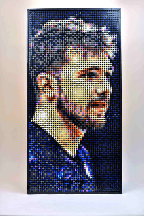 HYPEBRICKZ PIXEL BRICKS "Luka Dončić" Display Wall Décor Set