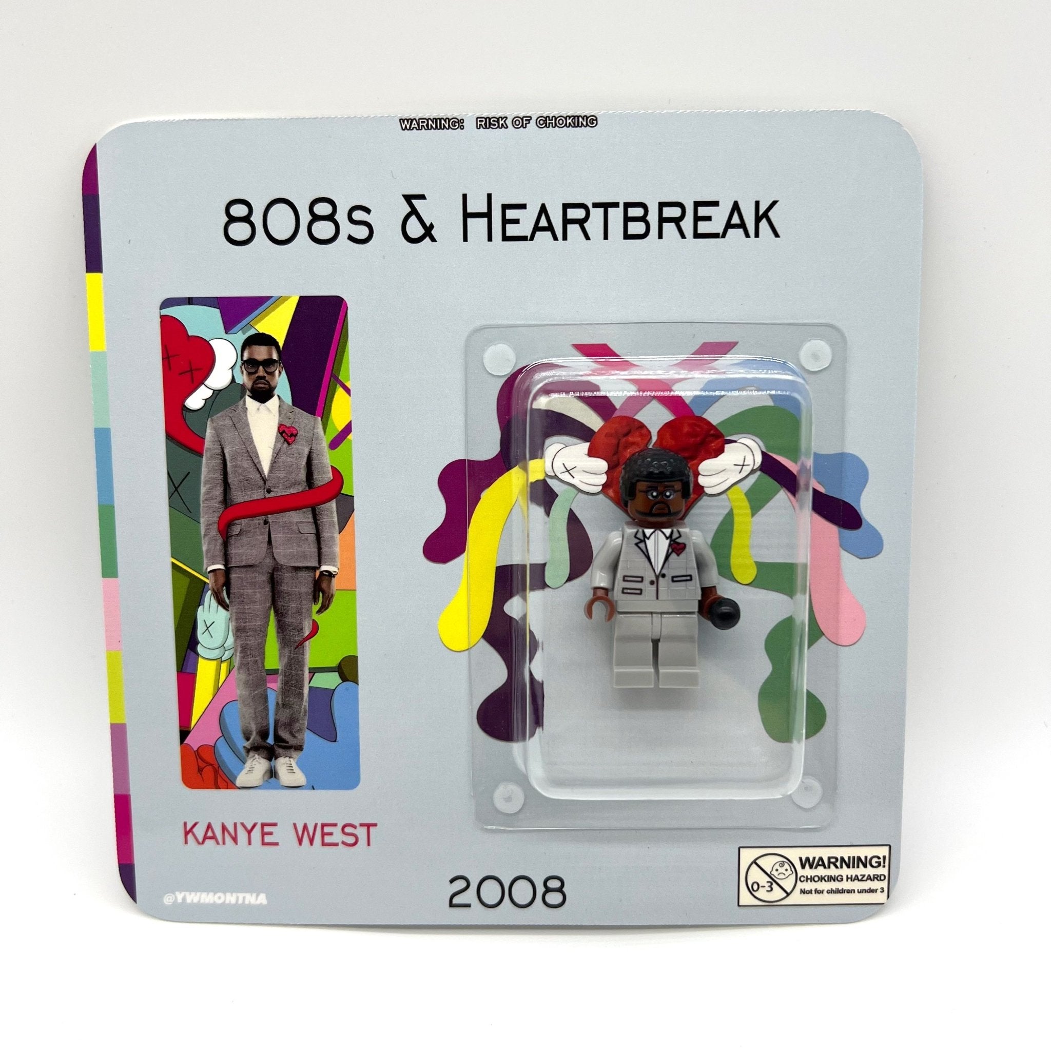 Kanye West | 808s & Heartbreak Era–Inspired Custom Mini Brick Figure ...