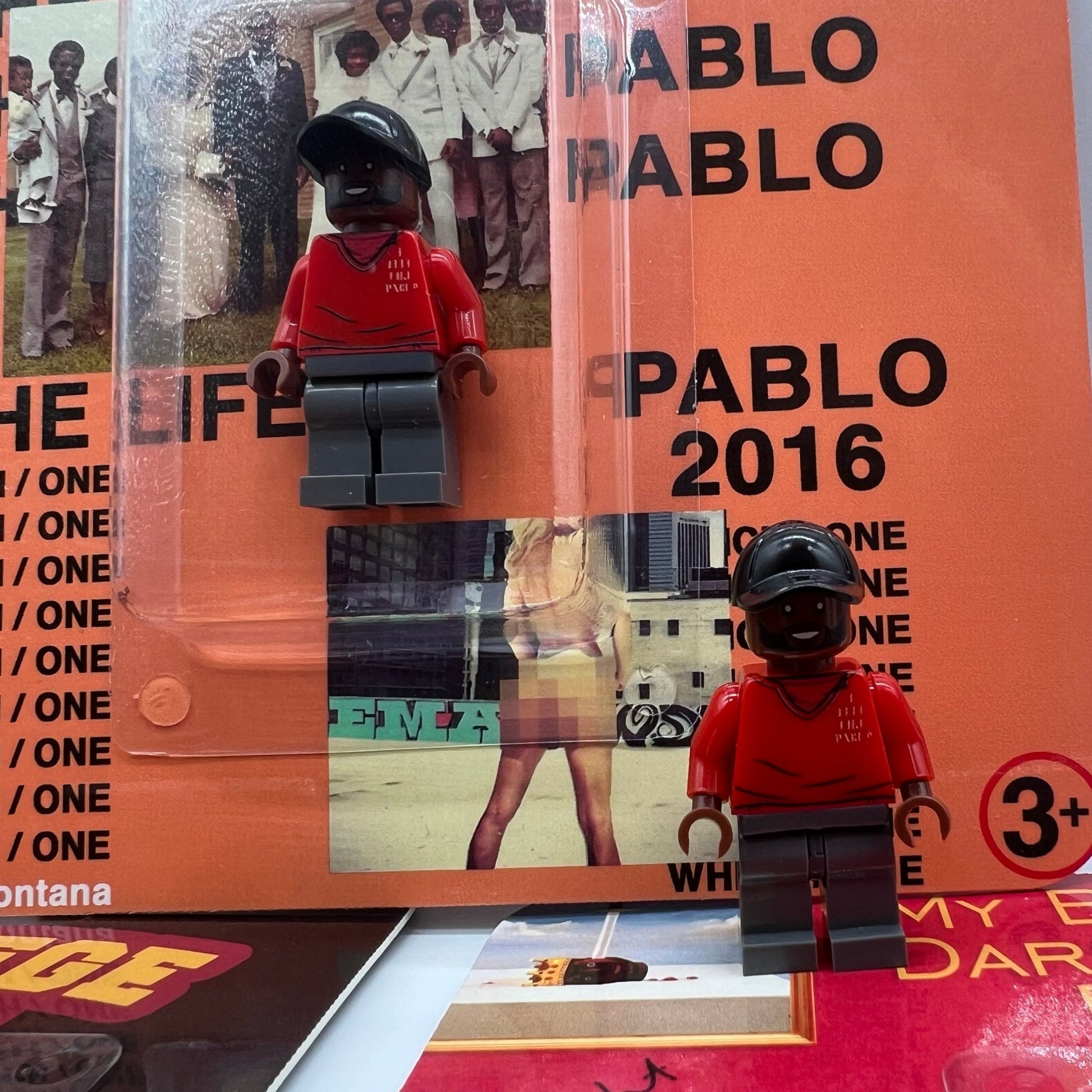 Kanye West | The Life of Pablo Era–Inspired Custom Mini Brick Figure ...