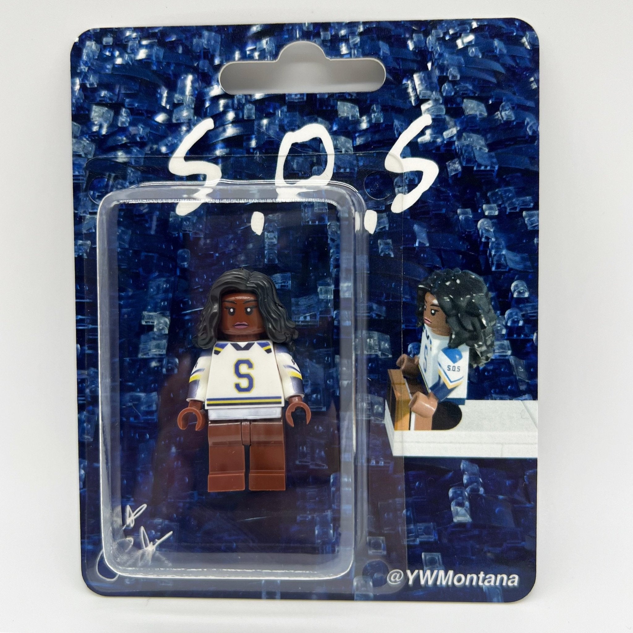 SZA | SOS Era–Inspired Custom Mini Brick Figure | Collectible Brick Ar ...