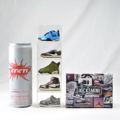 Travis Scott Collaboration Mini Sneakers with Display Case – HYPEBRICKZ