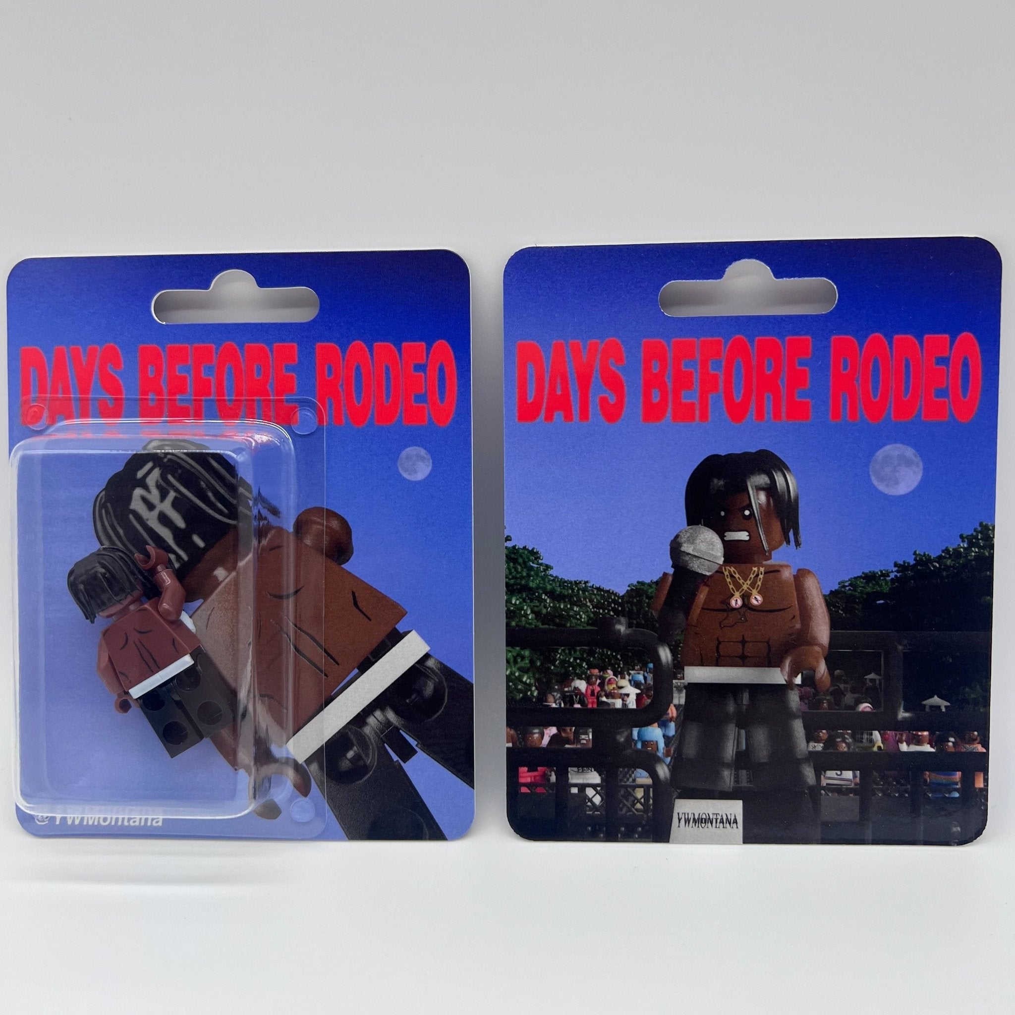 Travis Scott | Days Before Rodeo Era–Inspired Custom Mini Brick Figure ...