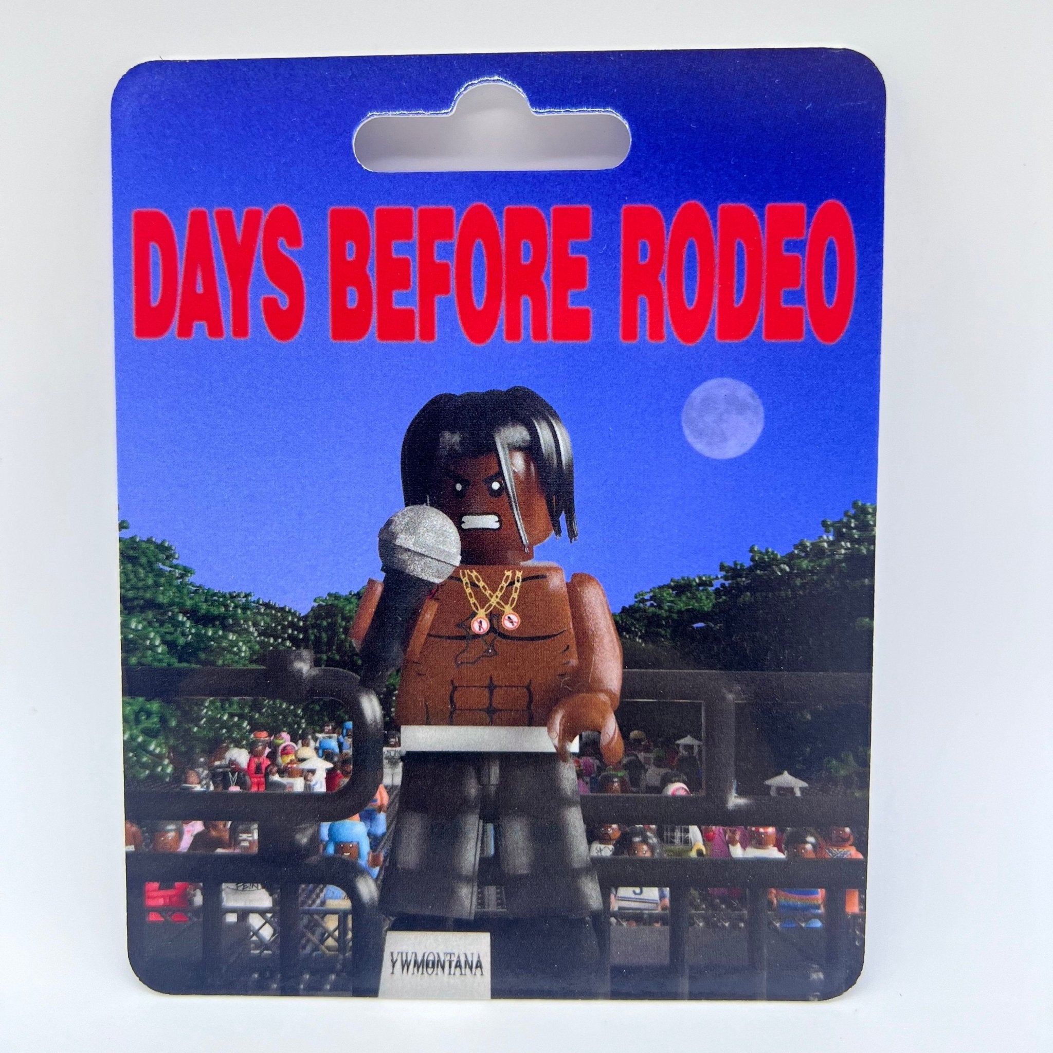 Travis Scott | Days Before Rodeo Era–Inspired Custom Mini Brick Figure ...